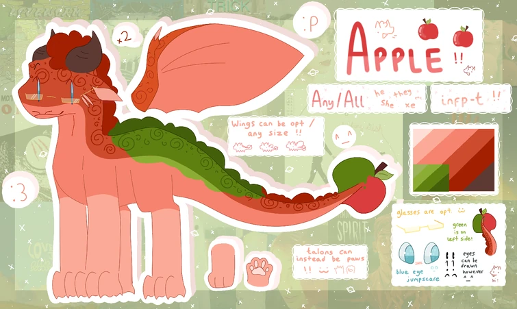 comparing old oc ref sheets to their new ones | Fandom