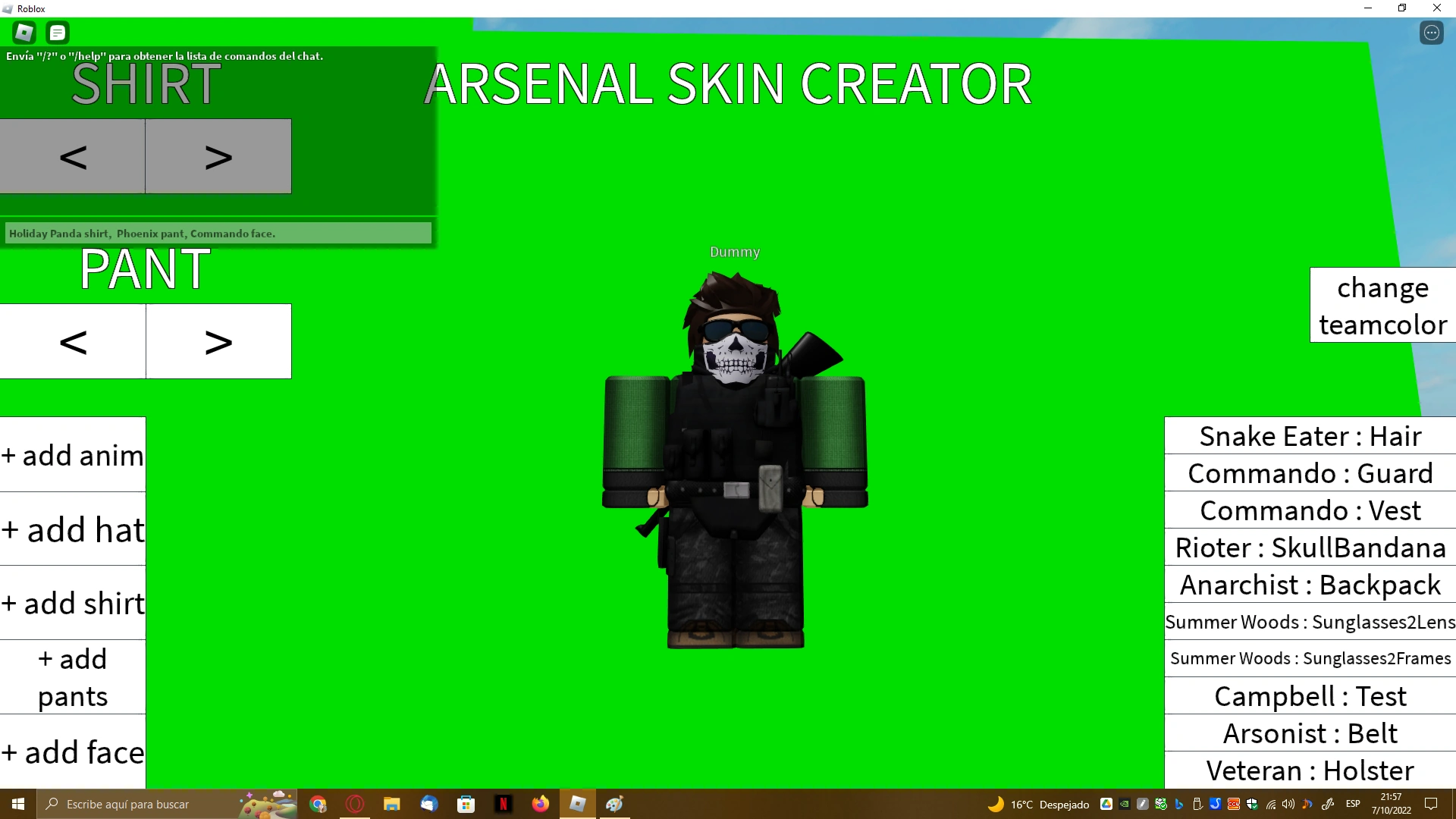 Arsenal Skin Maker | Fandom