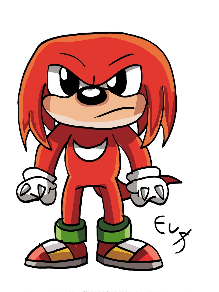 Our drawing of Knuckles | Fandom