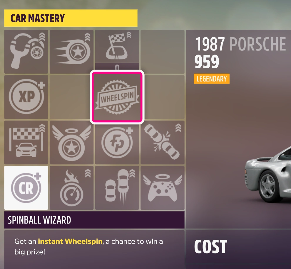 Overview of car mastery content of each car in FH5 | Fandom