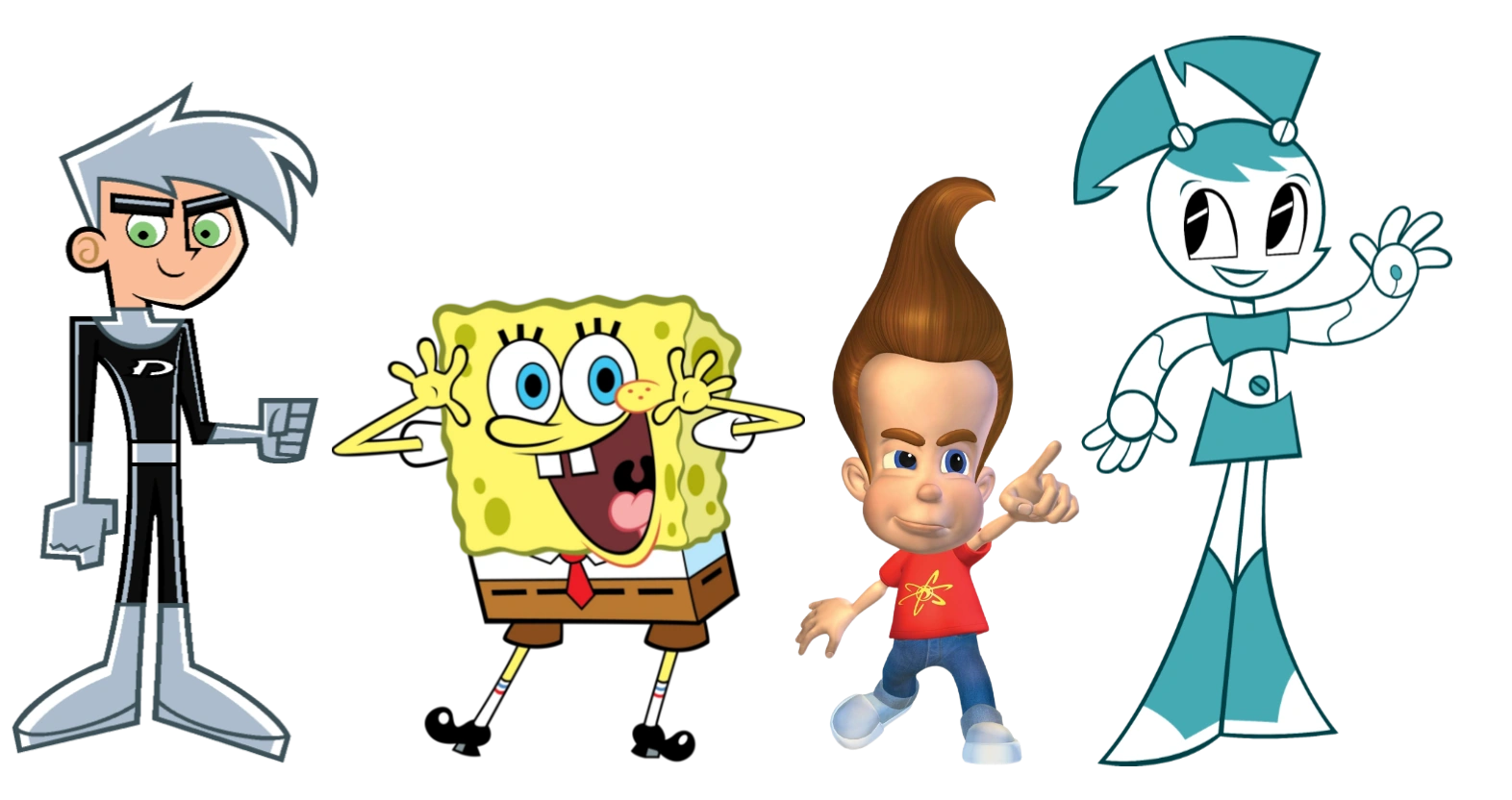 NUF Members: SpongeBob, Jimmy, Danny and Jenny | Fandom