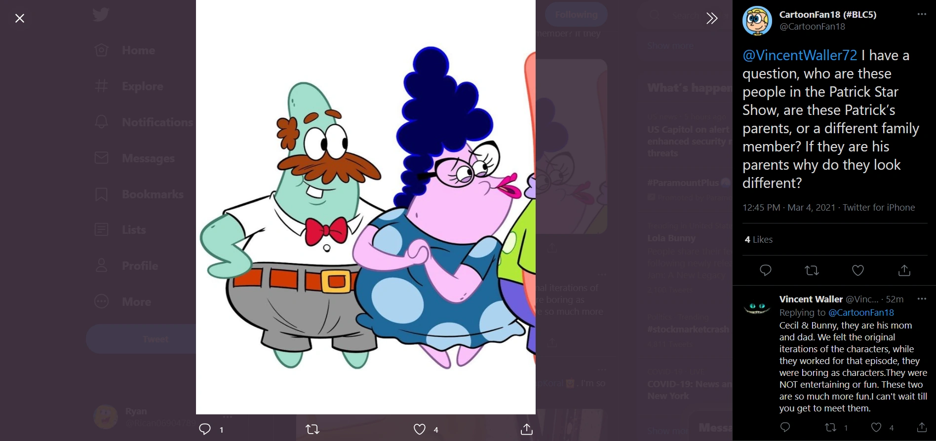 Patrick's Parents | Fandom