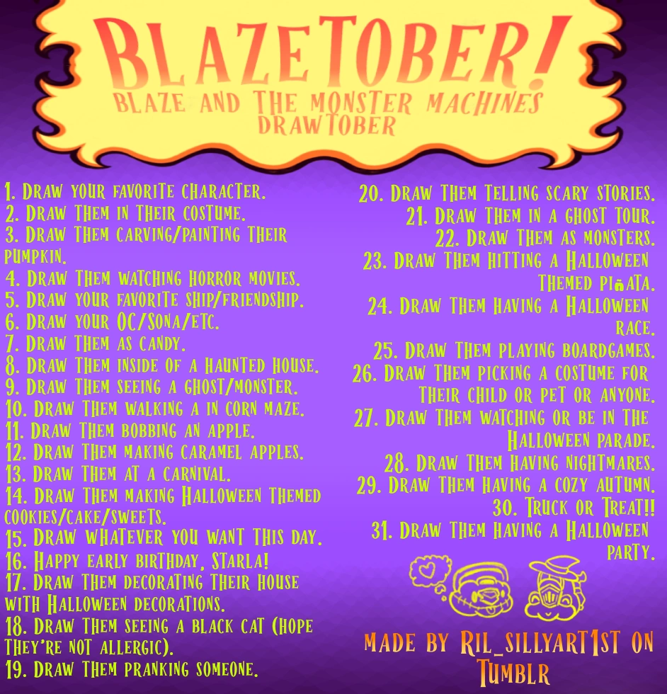BATMM: Blazetober! | Fandom