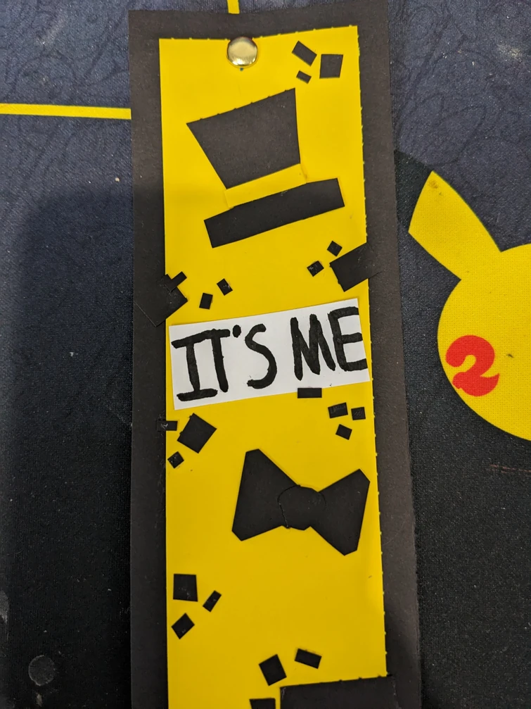 Golden Freddy bookmark I made | Fandom