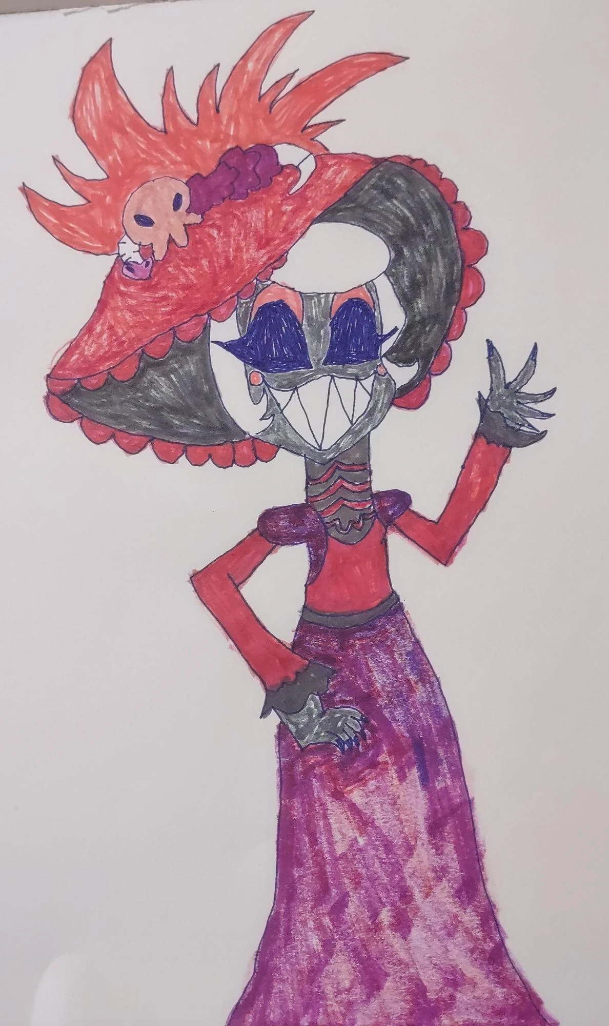 I just drew Rosie for the first time!🩶🤍🖤🩷💓 ️🖤 | Fandom