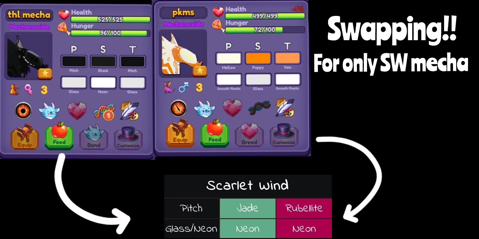 Swapping and co-hatch!!! | Fandom