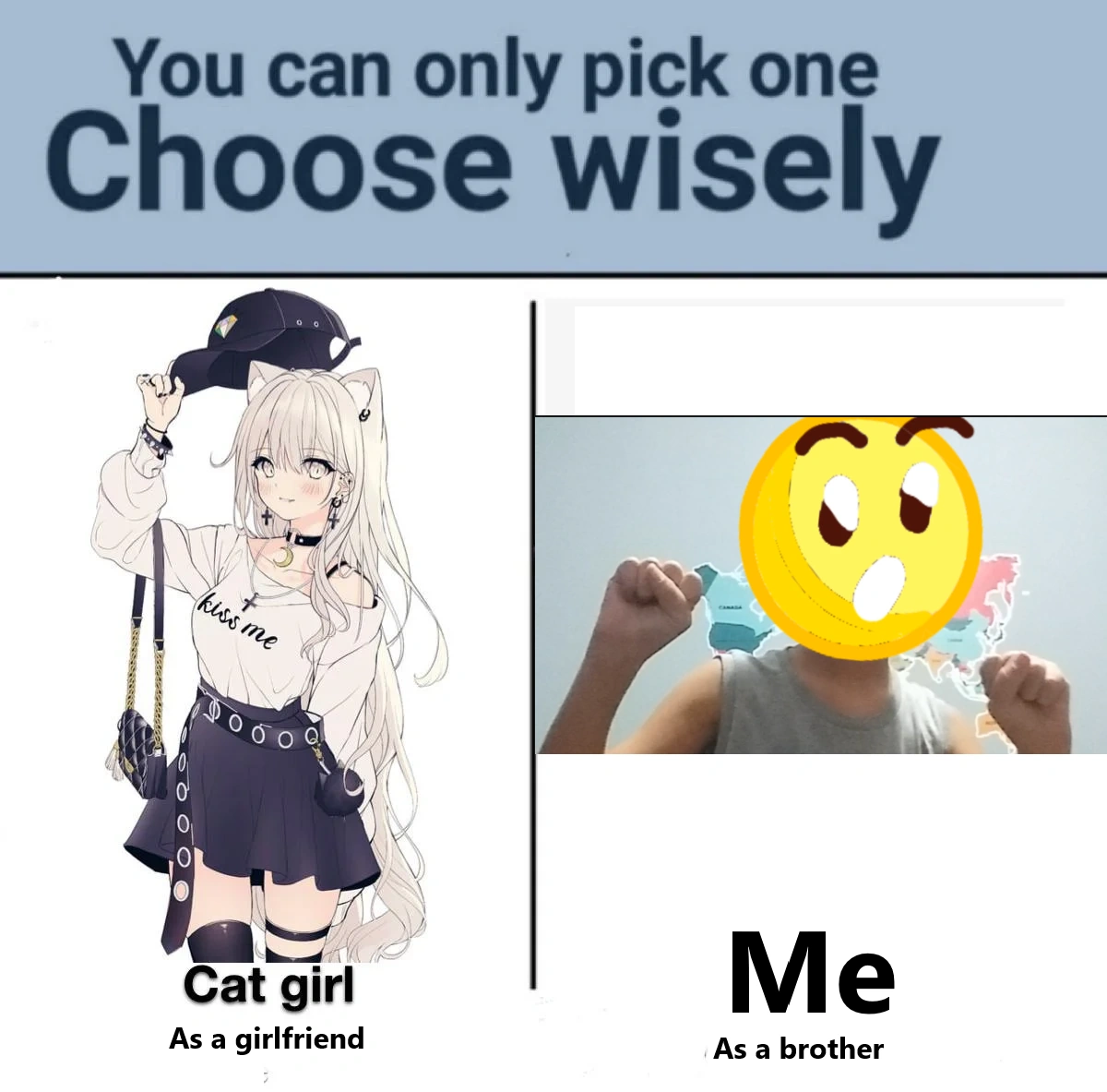 you can only pick one | Fandom