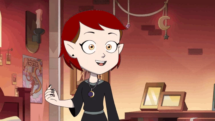 rainbow hair Amity | Fandom