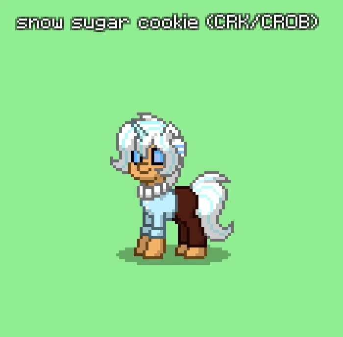 My snow sugar cosplay for pony town | Fandom