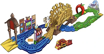 Mighty Express Tracksville Playset with exclusive Freight Nate ...