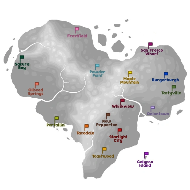 The official language of each city in the Flipverse | Fandom