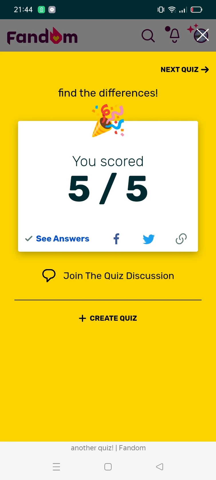 another quiz! | Fandom