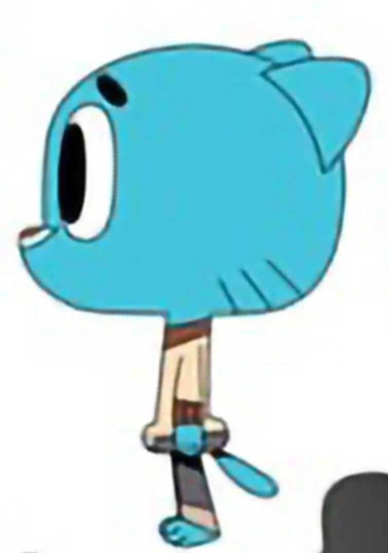 Gumball's actual side view | Fandom