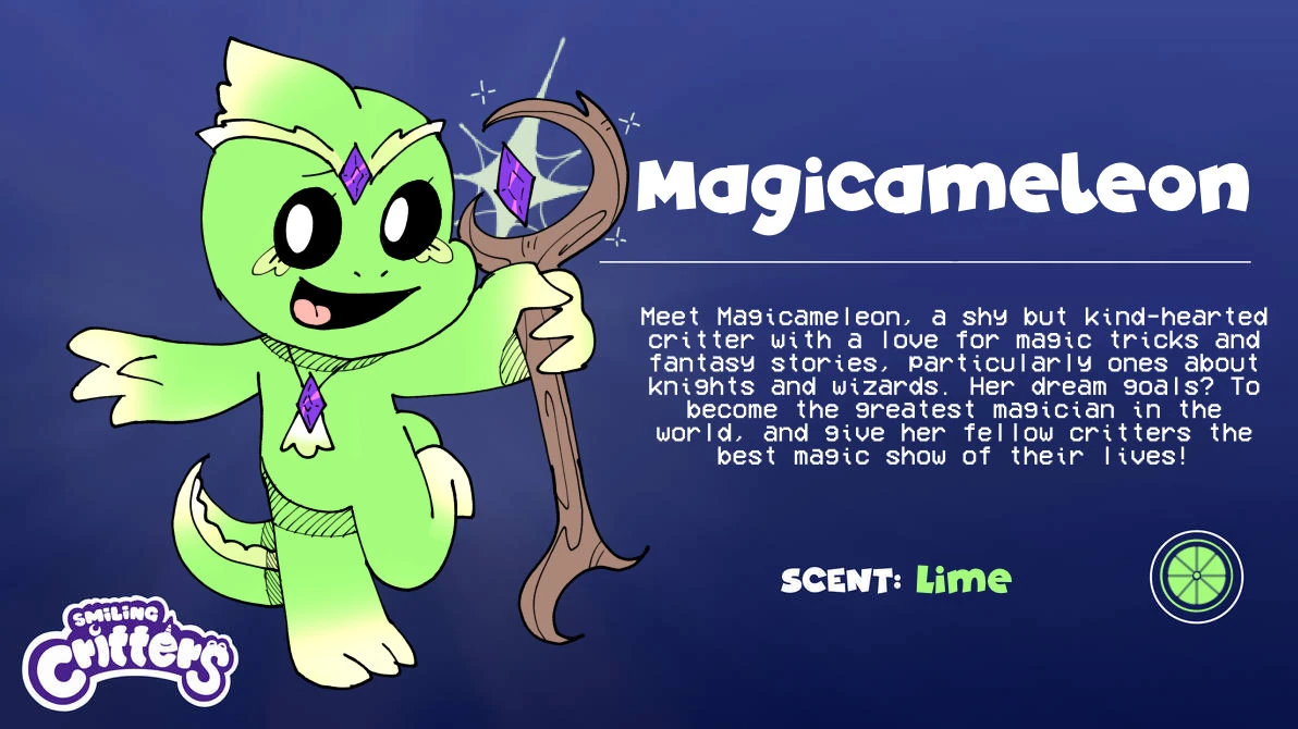 SMILING CRITTERS OC: Magicameleon | Fandom