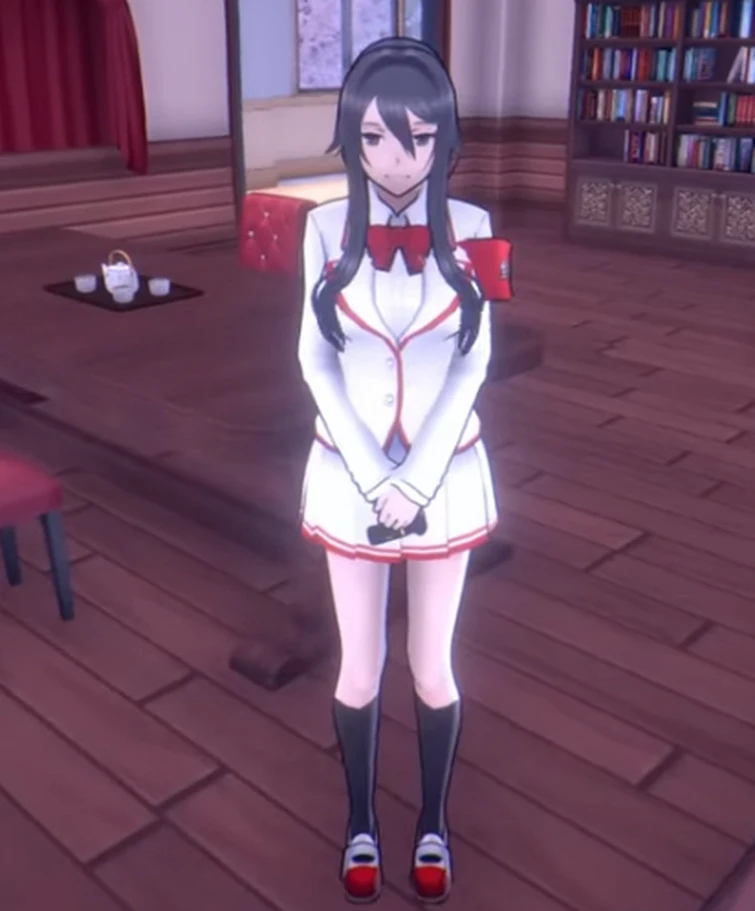 Ryoba in a student council uniform | Fandom