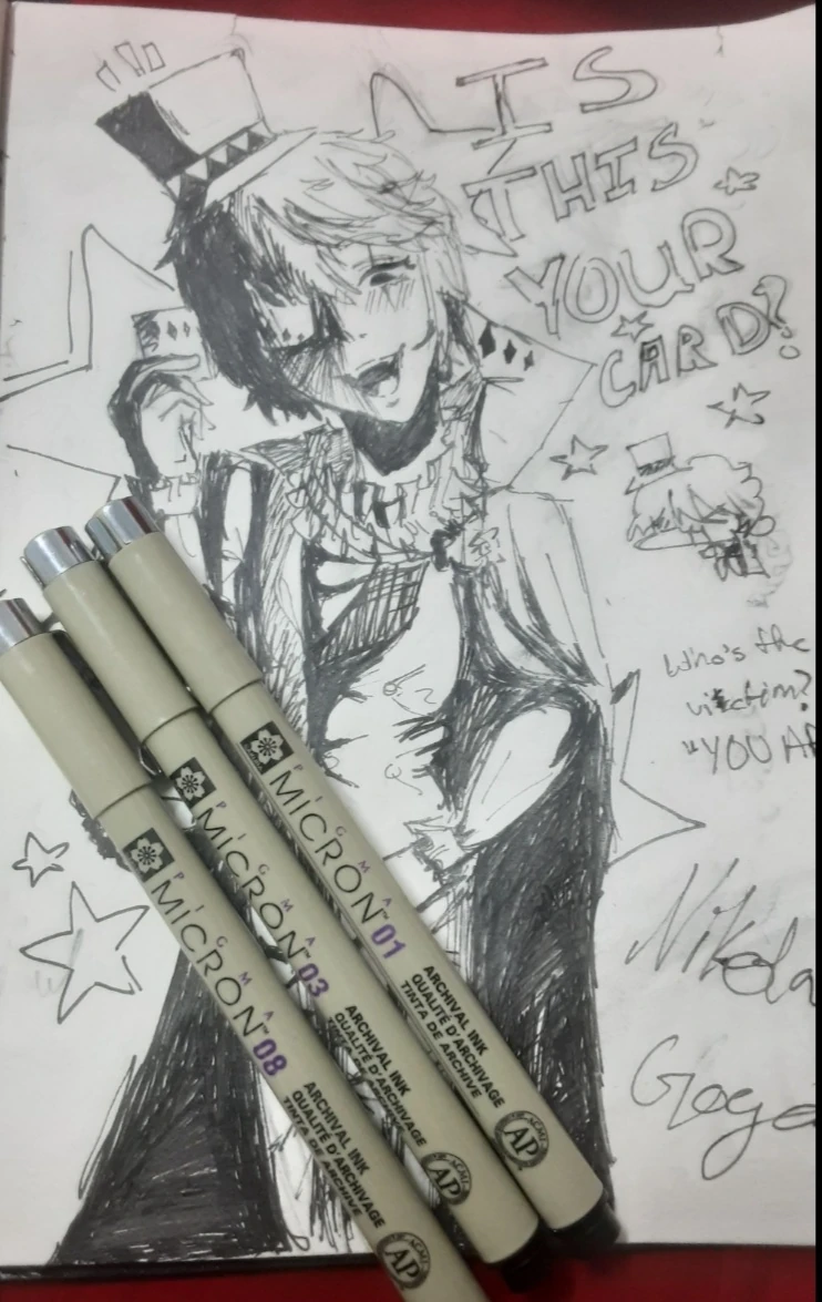 Here'sthe horrible Nikolai fanart I promised (I tried 😔) | Fandom