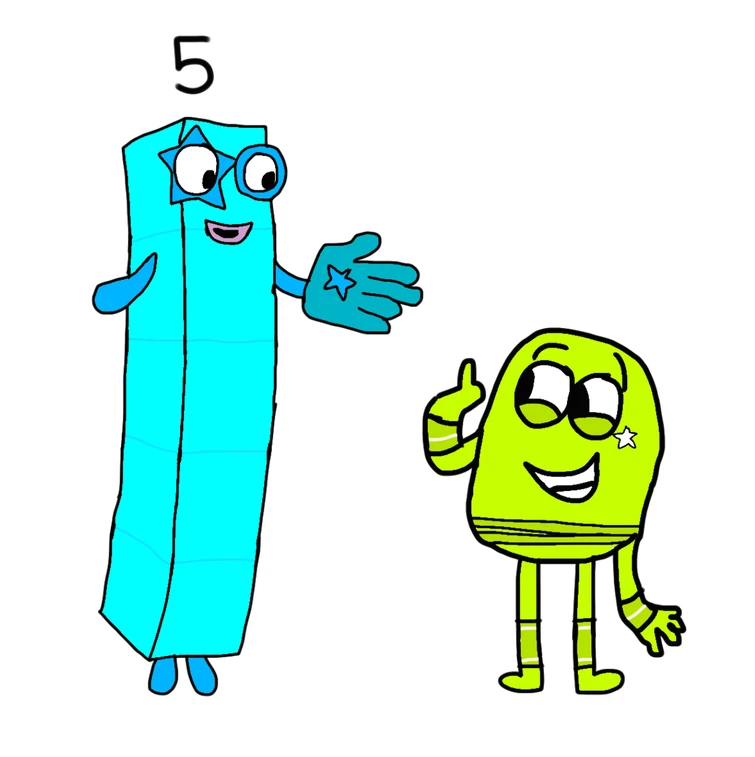 Five Character Numberblocks Wiki Fandom Powered By Wikia Five