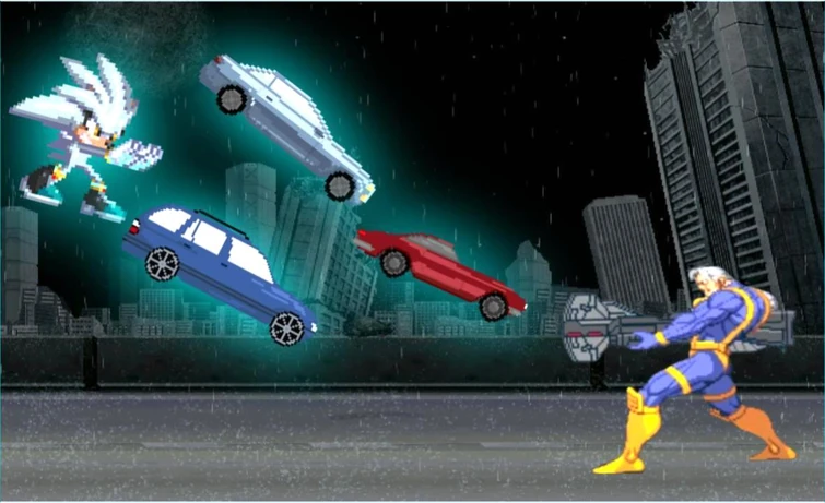 Silver vs Cable (Sonic vs Marvel) | Fandom