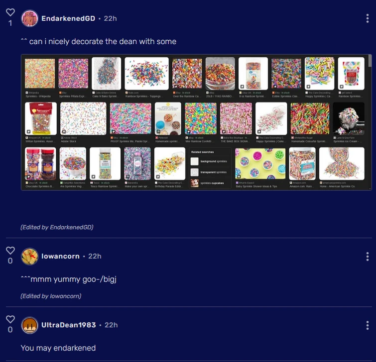 incase you're wondering why everyone draws dean with sprinkles on him | Fandom