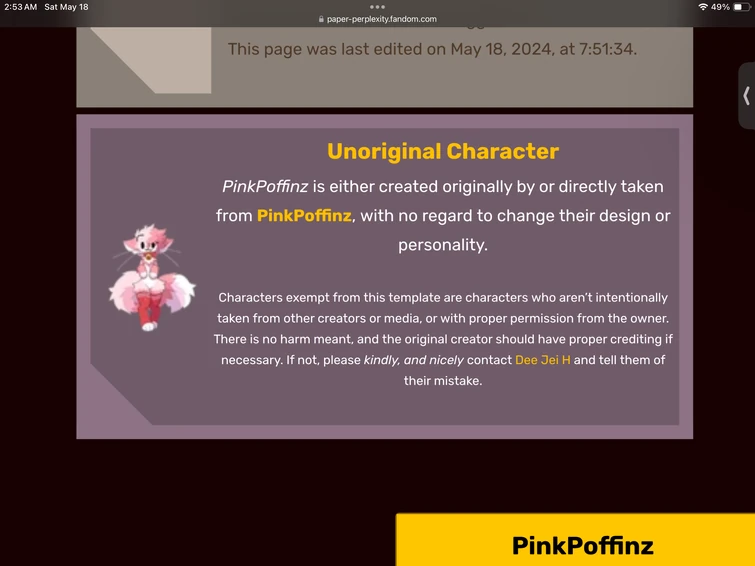 Is it okay to take unoriginal characters and put them in my show with ...