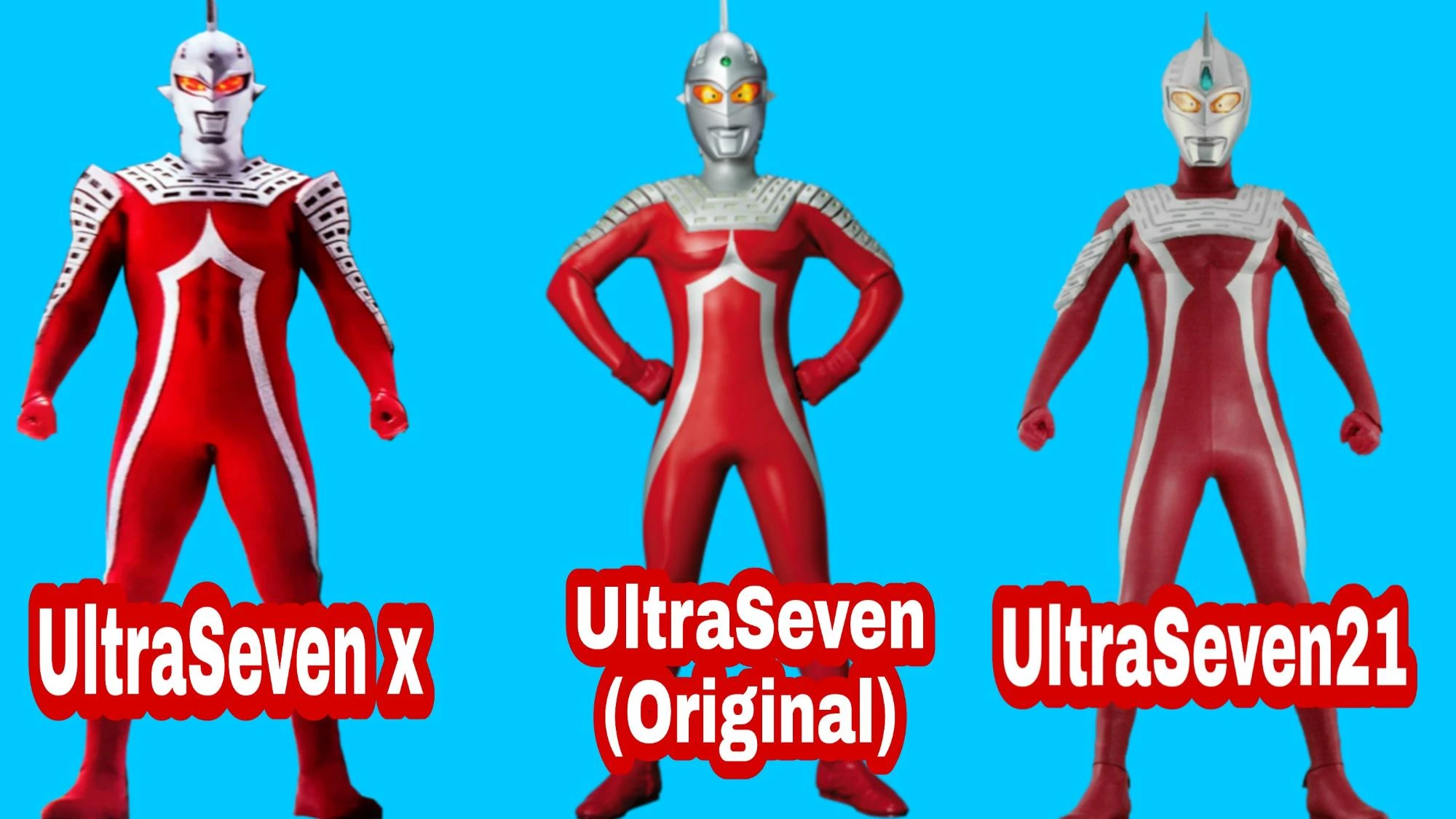 Which UltraSeven do you like the most among these 3? | Fandom
