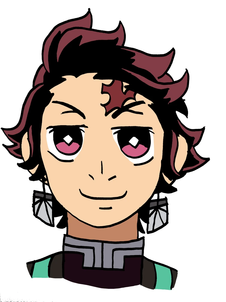 My drawing of Tanjiro | Fandom