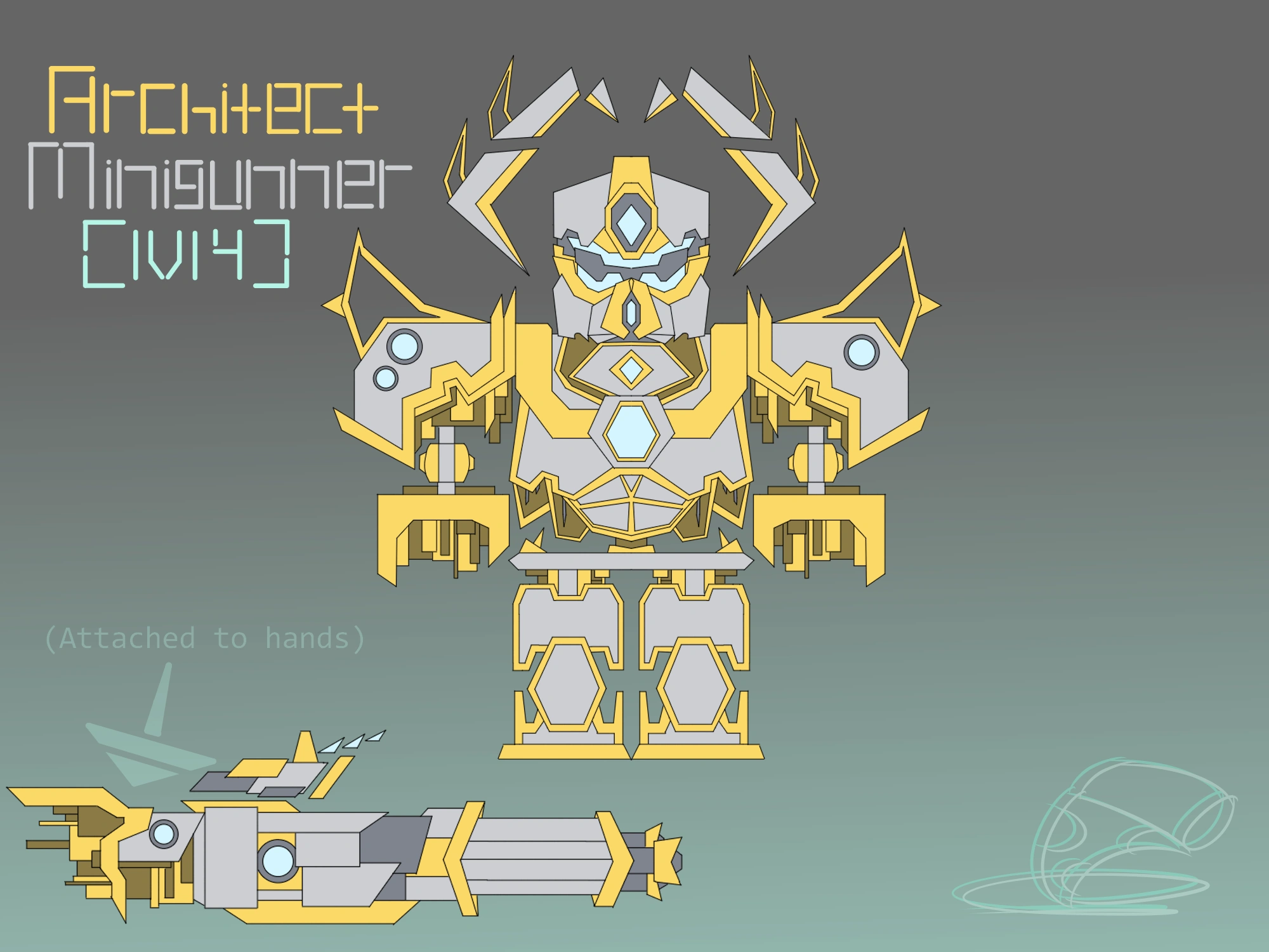 Architect minigunner | Fandom