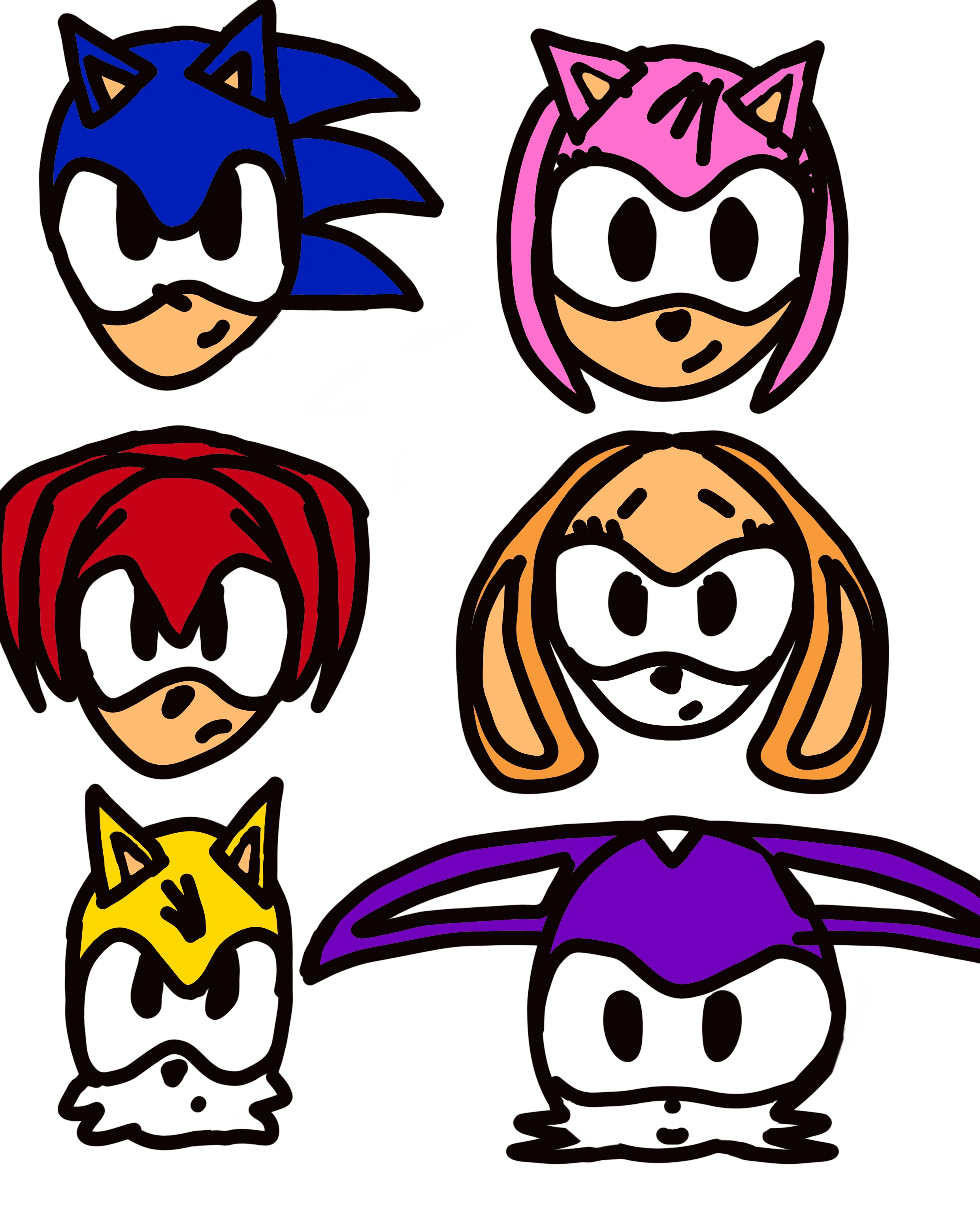 6 Sonic Heads | Fandom