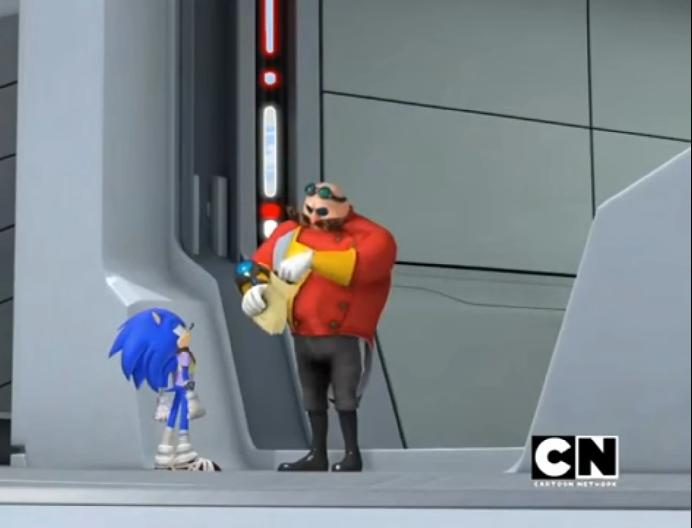 Sonic delivers Eggman's Meh Burger meal | Fandom