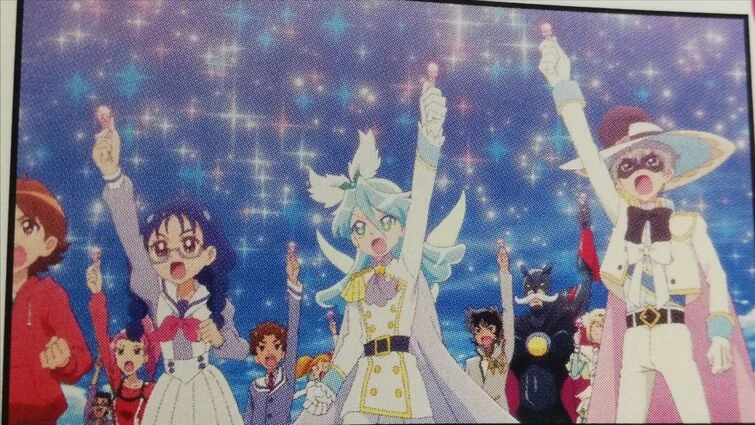 [⚠⚠⚠⚠Spoiler of All Stars F⚠⚠⚠⚠]Blue also appears in PreCure All Stars ...
