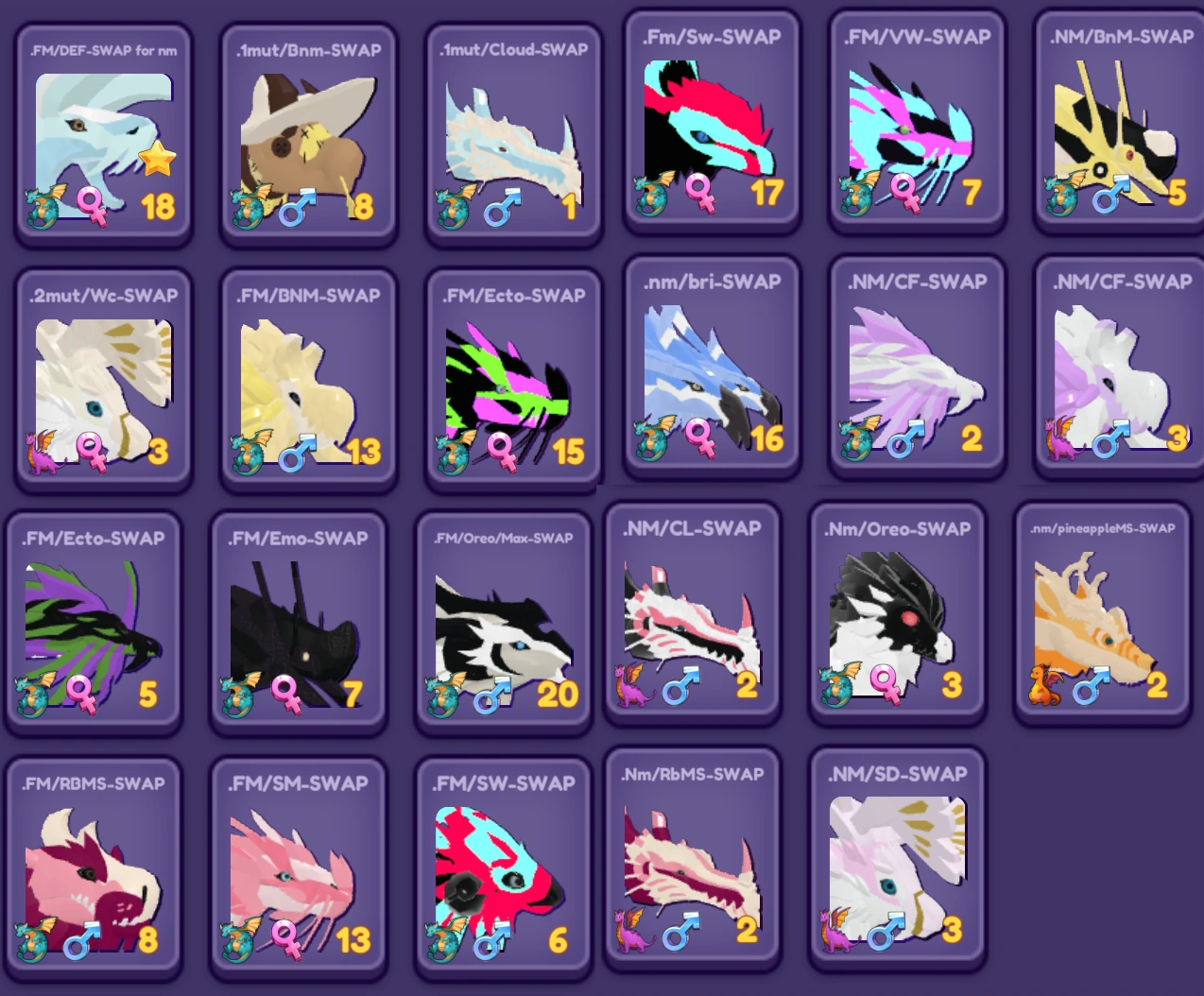 Swapping themed drags( might trade/sell)! | Fandom