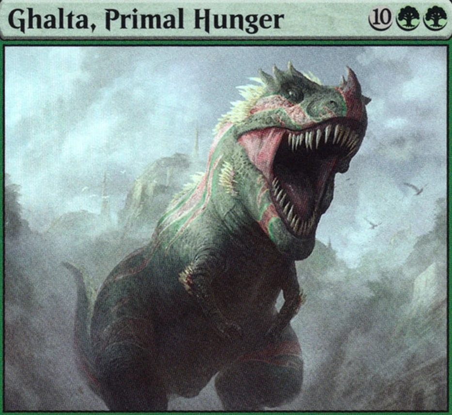 How ACCURATE are Magic The Gathering's dinosaurs part 6: Ghalta, Primal ...