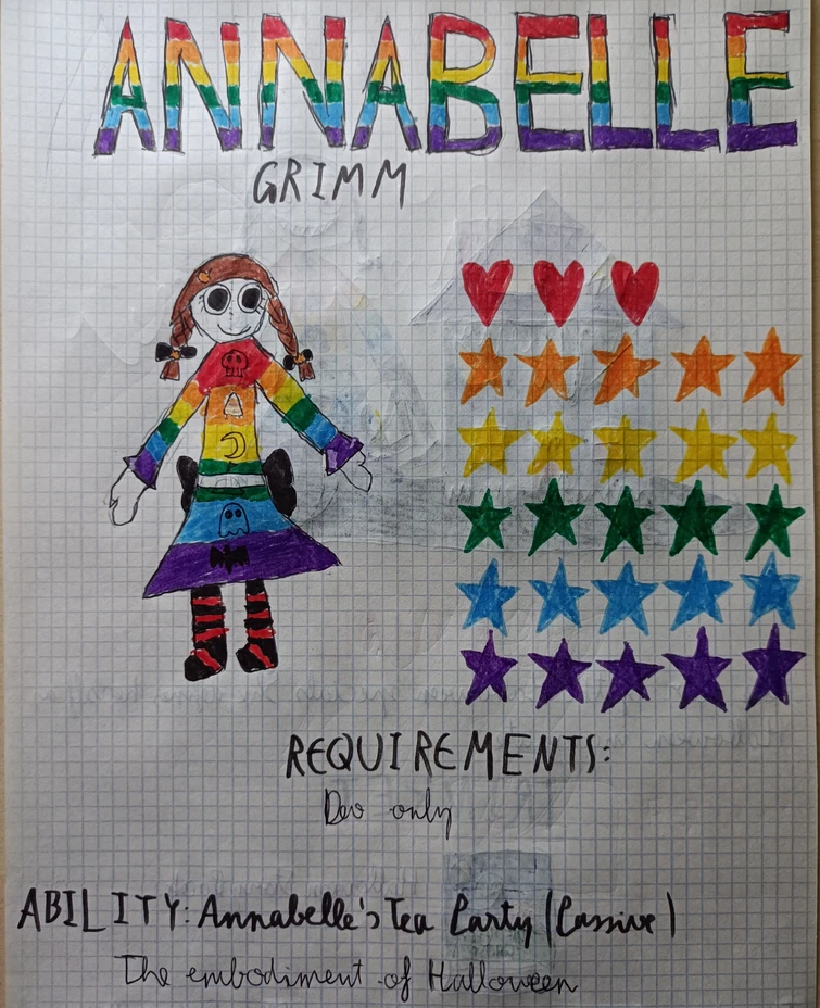 ANNABELLE (full ref) 🎃🌈👧 | Fandom