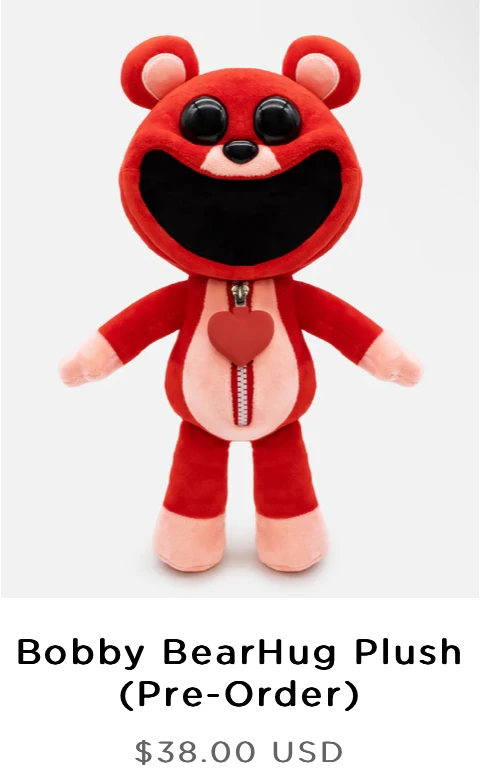 The new Bobby bear hug plush is here | Fandom