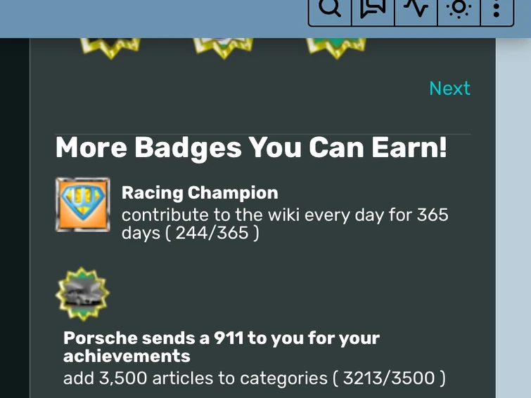 Wait i just realize this isn't a normal badge | Fandom