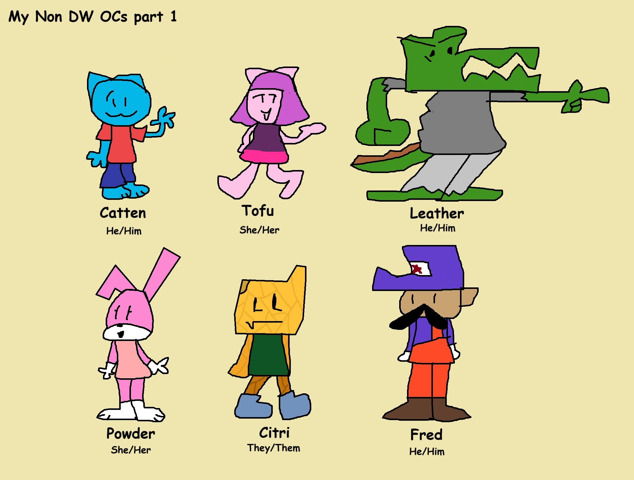 My Non DW Ocs part 1 | Fandom