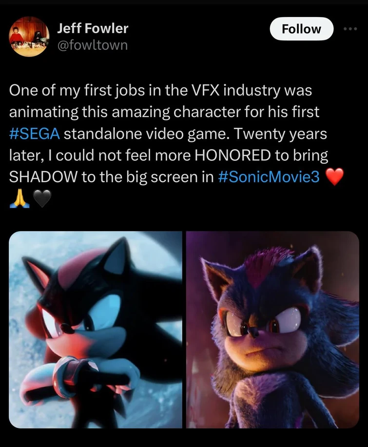 Jeff Fowler is the man! | Fandom