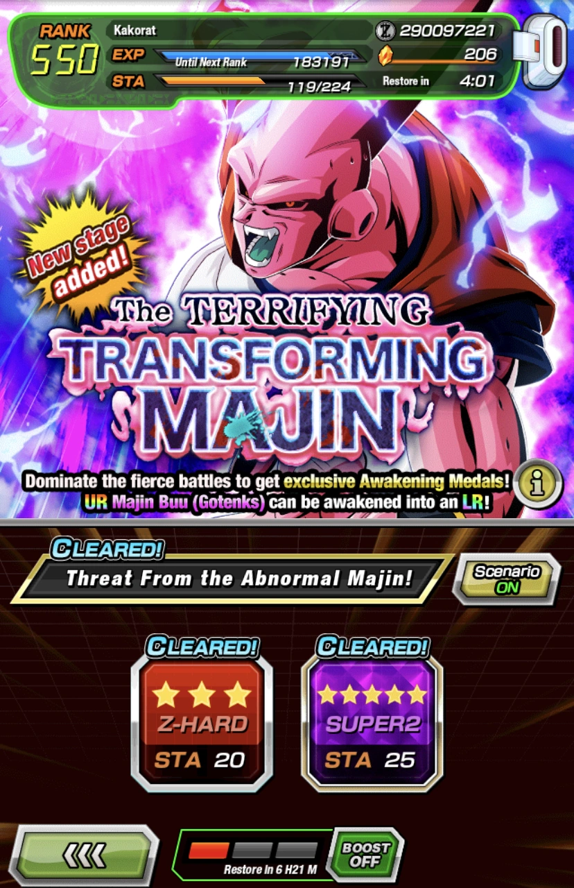 Team Builds for Majin new stage | Fandom