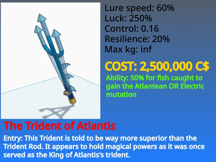 The Trident of Atlantis (Rod concept) | Fandom