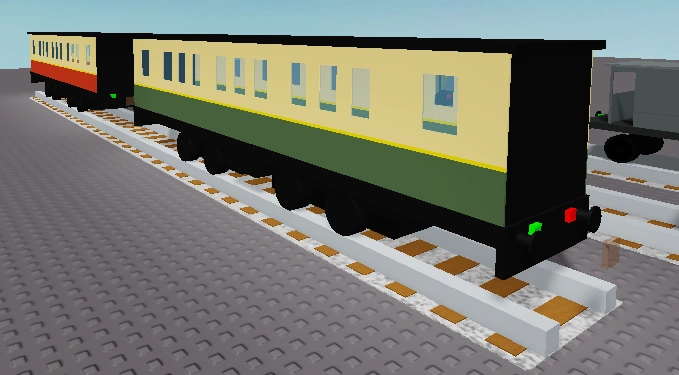 i decided to make the wheels on the express coaches more closer to ...
