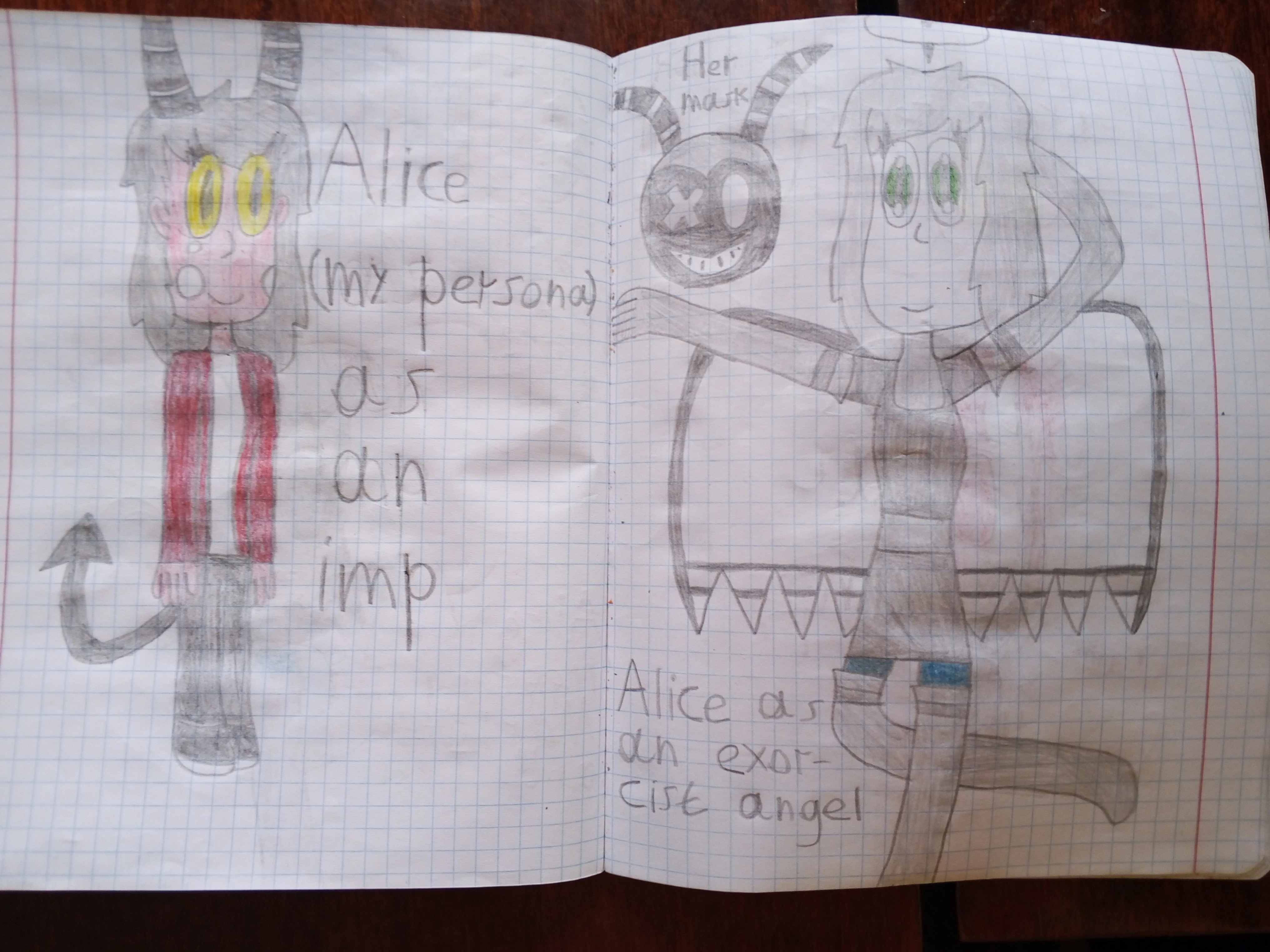 My persona as an imp and an exorcist | Fandom