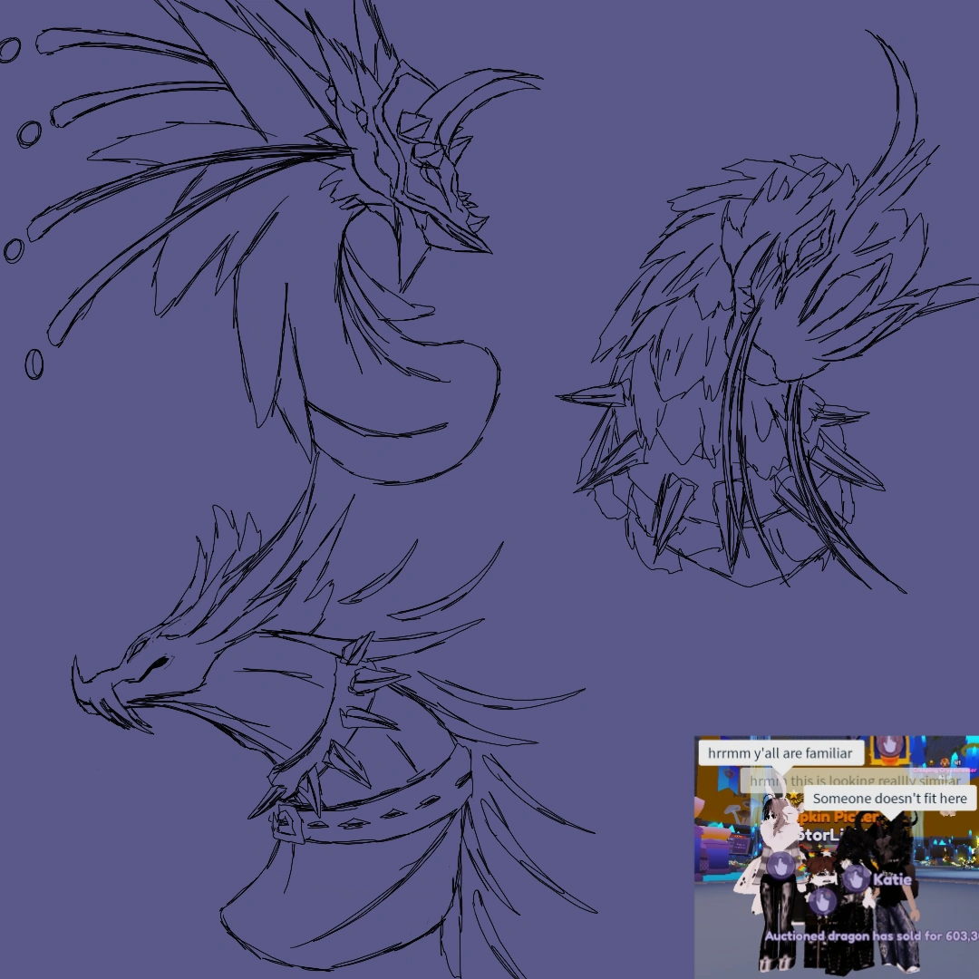 Dragon drawing practice. | Fandom