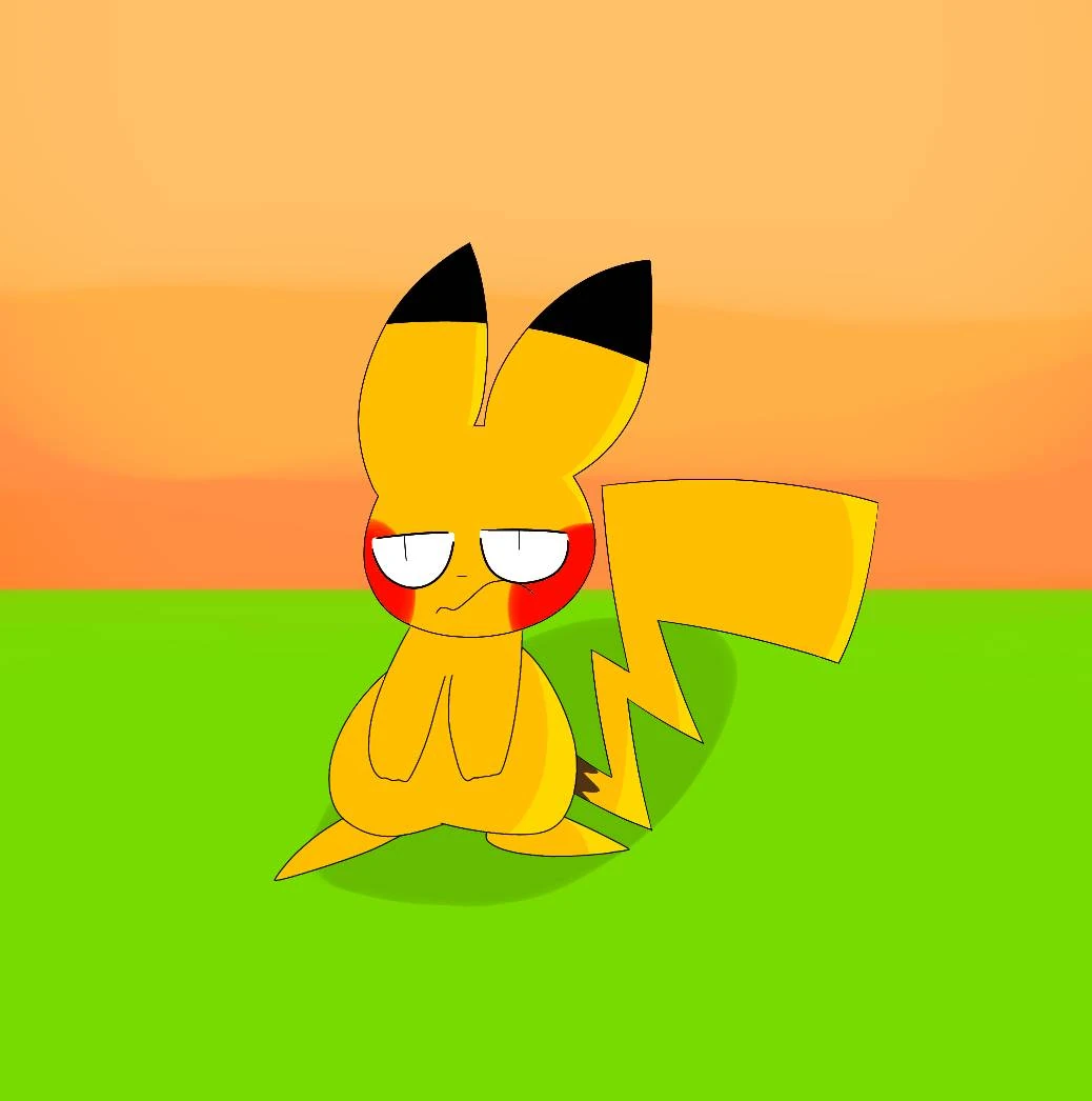 A very stubborn Pikachu | Fandom