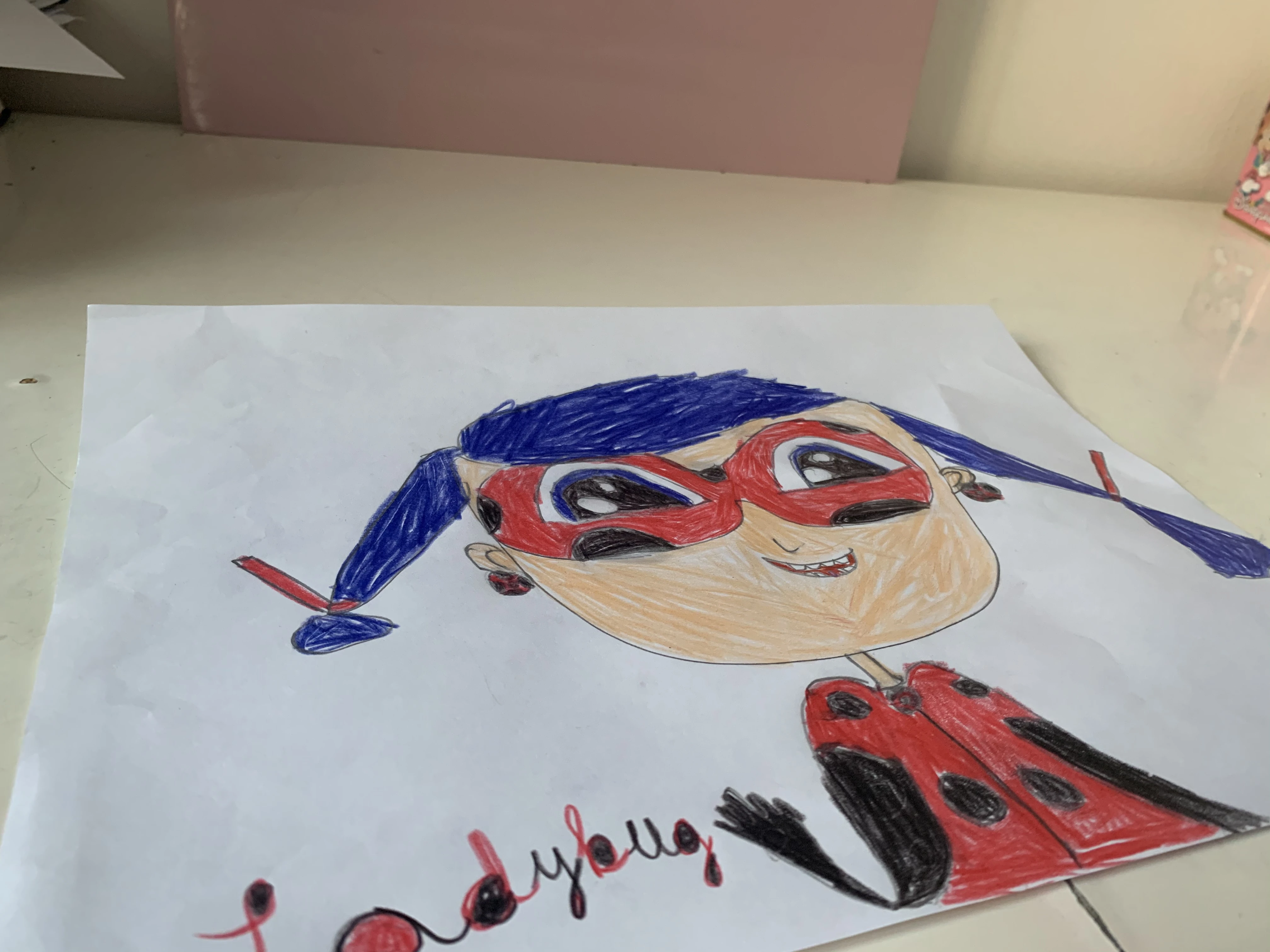 Drawing of Powered Up Ladybug | Fandom