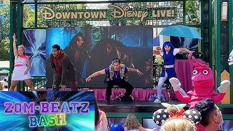 "Zombies 3" Zom-Beatz Bash pep rally FIRST SHOW at Downtown Disney | Fandom