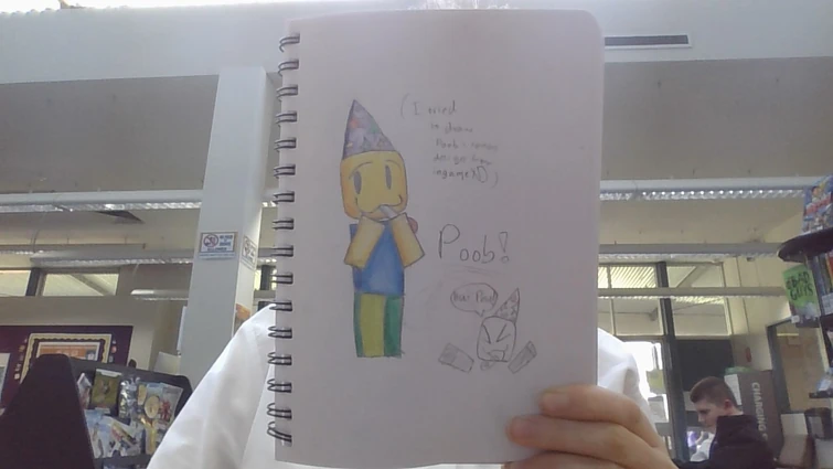 I tried drawing Poob in their canon style,,, yeah | Fandom