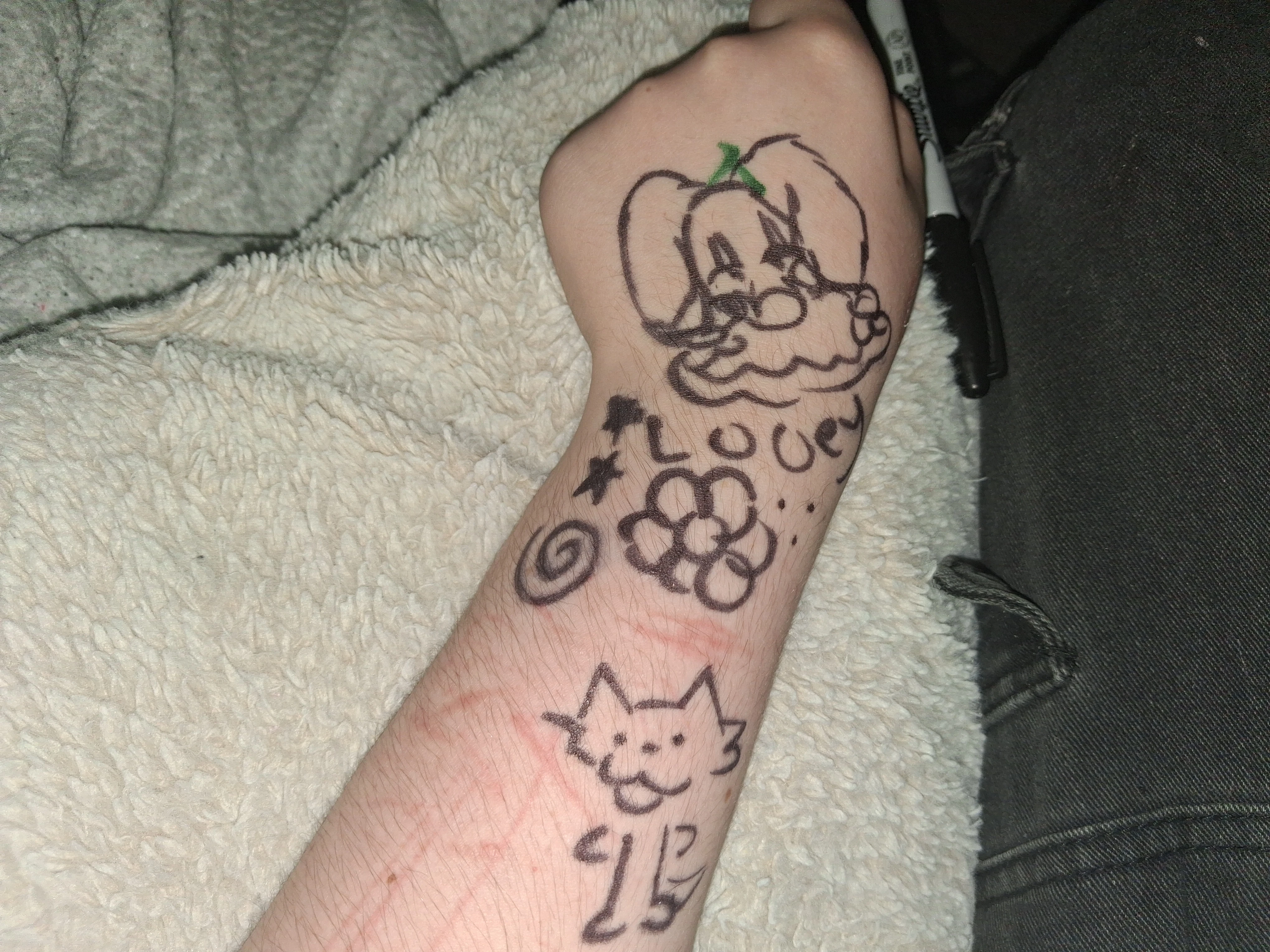 Arm doodle s | Fandom