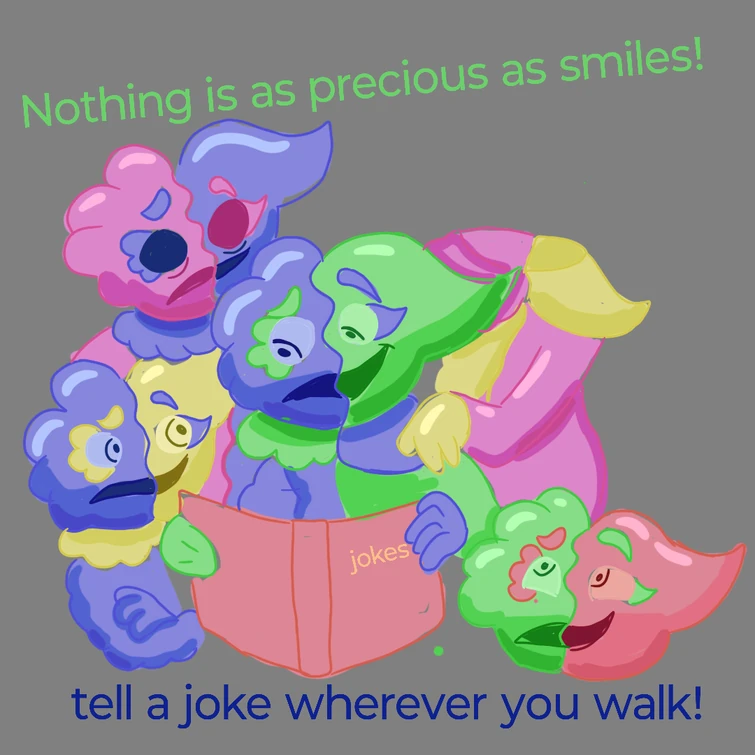 He's telling the experiment jesters jokes | Fandom