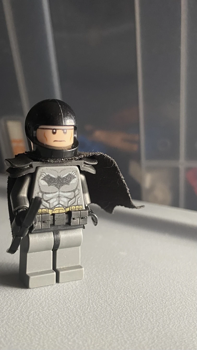 When you’re trying to rebuild your old Batman Fig but forgot you lost ...