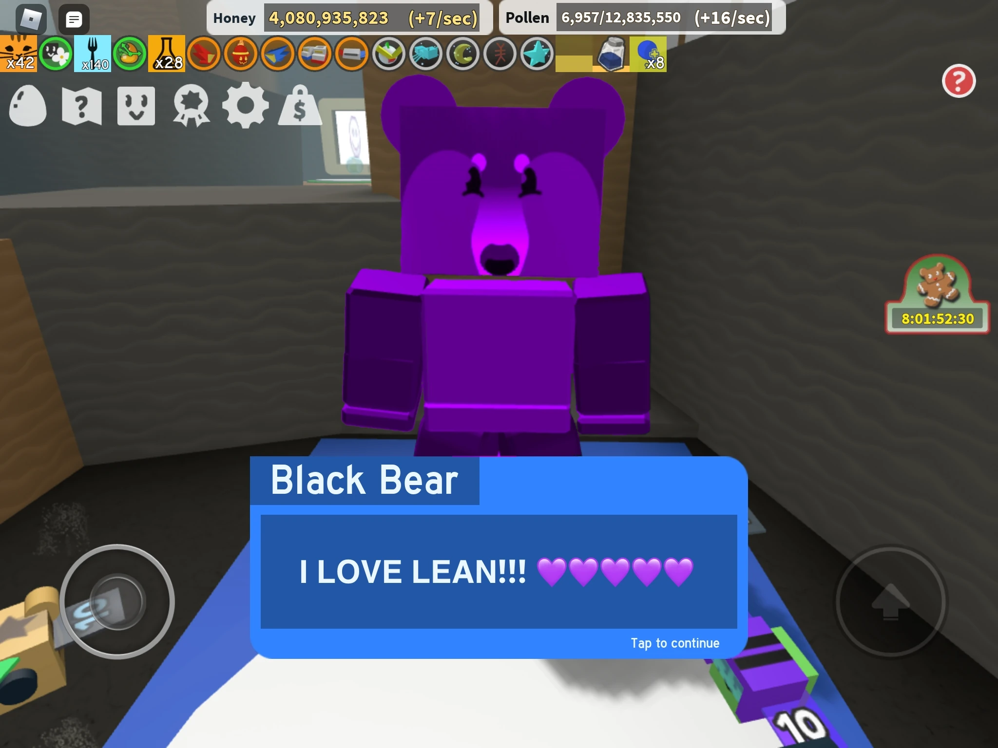 It’s official, black Bear LOVES LEAN!!! 💜💜💜💜💜💜💜😈😈😈 | Fandom